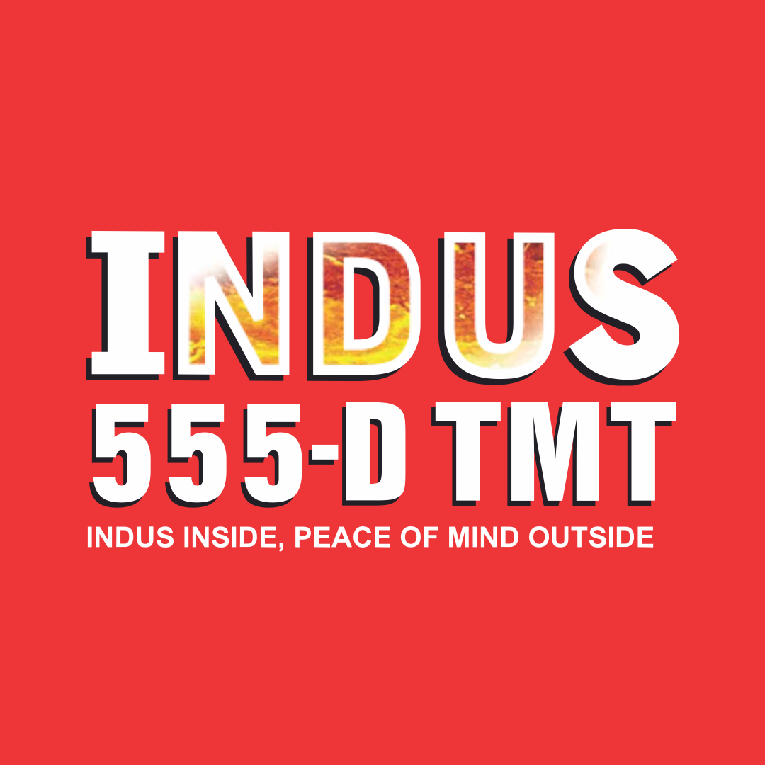 Indus 555 TMT Steel Bars Fe 550 Grade – Infinity Square